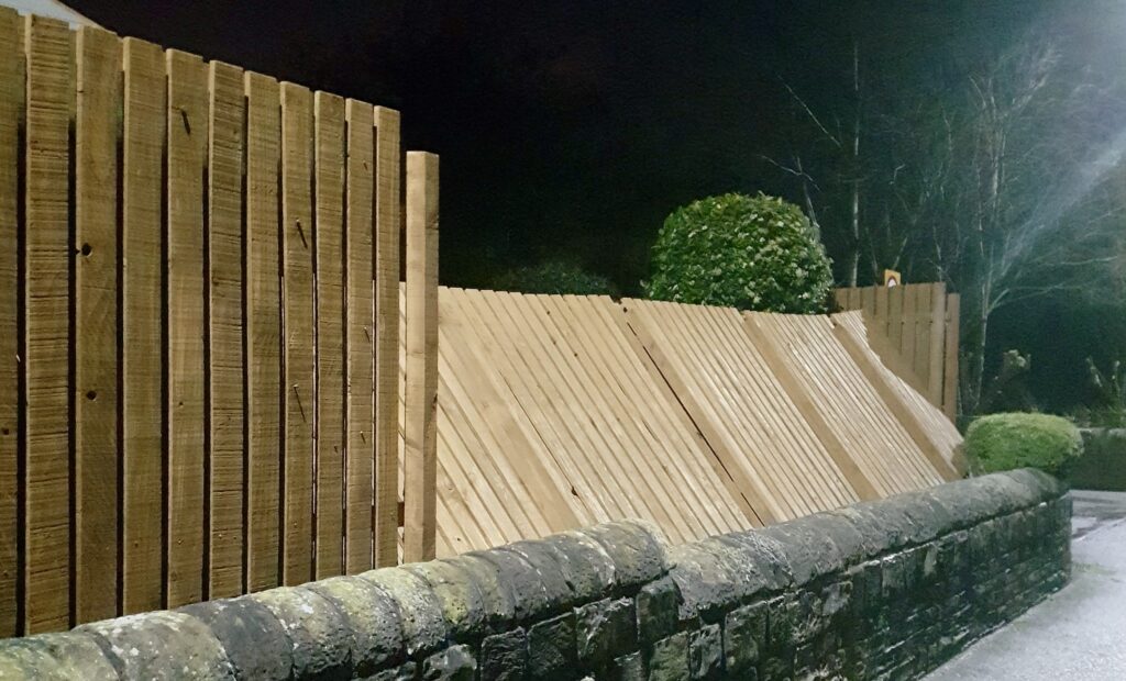 Storm Ciara + Storm Dennis = Fence Devastation | Post Buddy